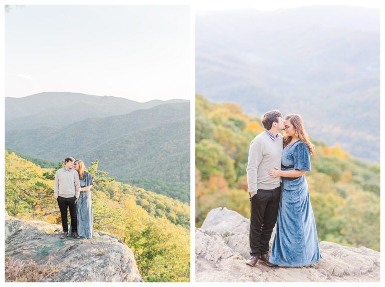 Nina & Brandon | Virginia Mountains | Fall Engagement Session
